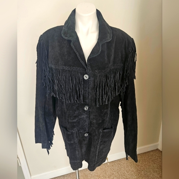 Scully | Jackets & Coats | Vtg Scully Mens Western Jacket With Black ...